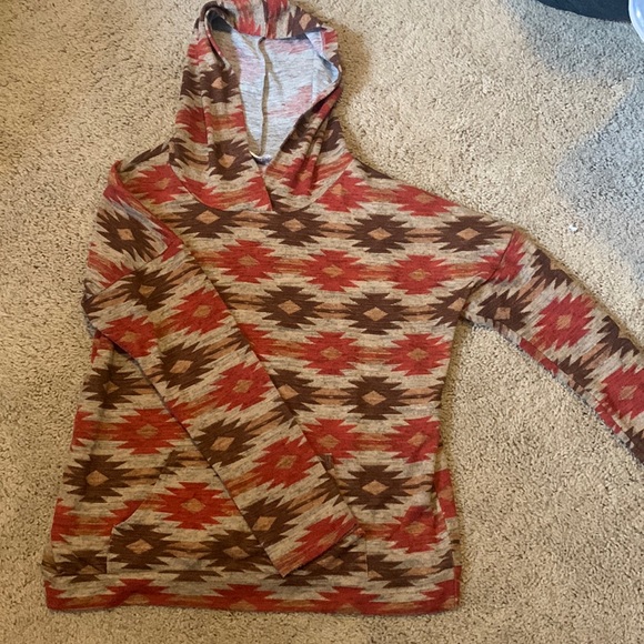 Sweaters | Native American Print Pullover Sweater | Poshmark